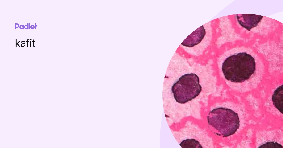 kafit profile | Padlet