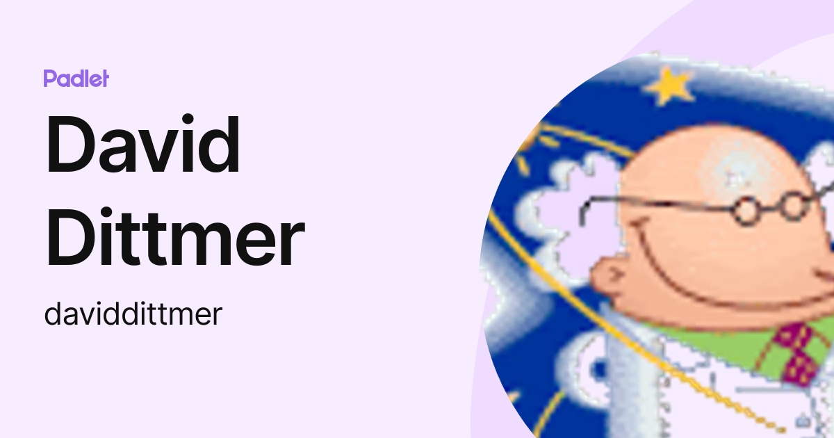 David Dittmer (daviddittmer) profile | Padlet