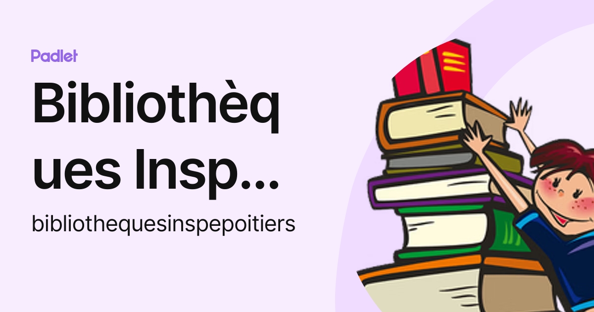 Bibliothèques Inspé Poitiers (Université de Poitiers ...