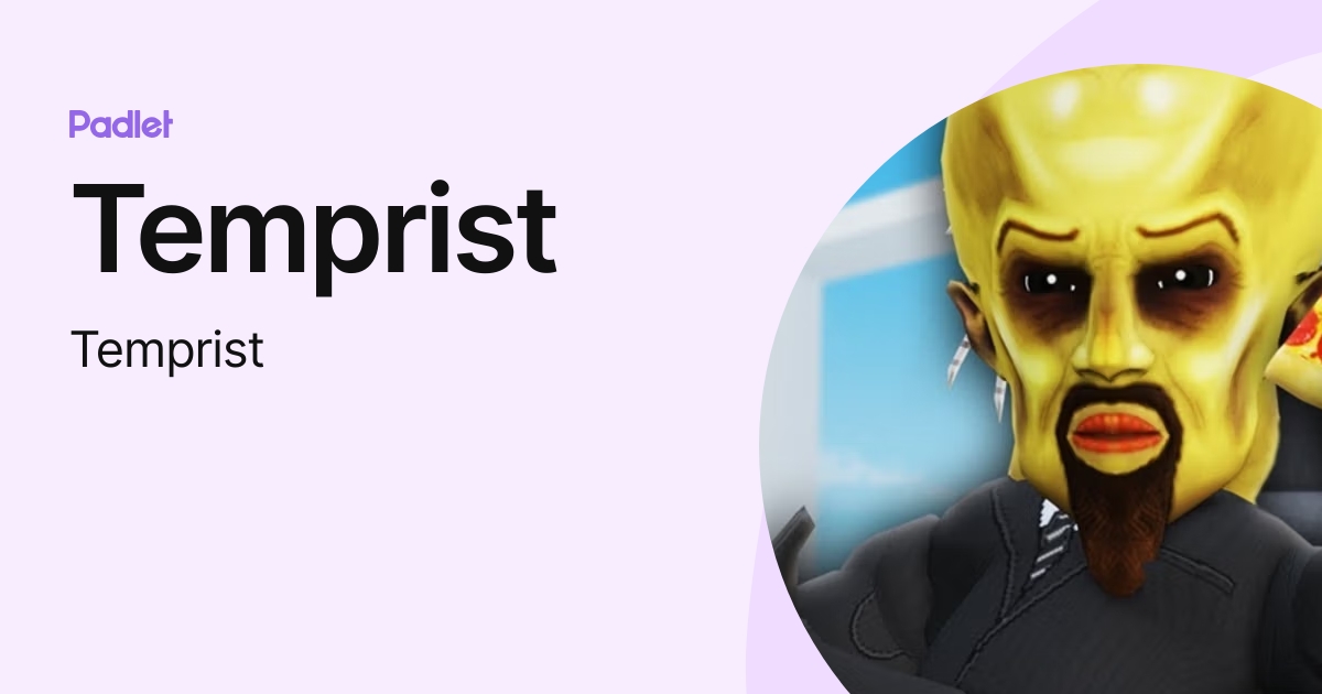 Temprist (Temprist) profile | Padlet