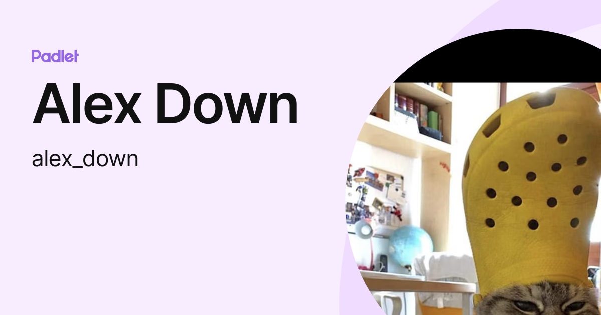 Alex Down (alex_down) profile | Padlet