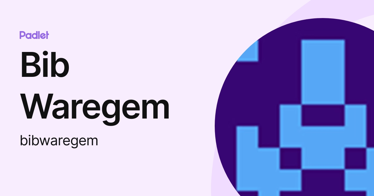 Bib Waregem (bibwaregem) profile | Padlet