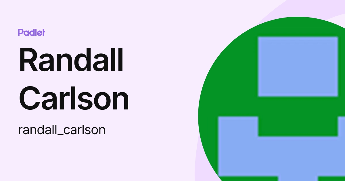 Randall Carlson (randall_carlson) profile | Padlet