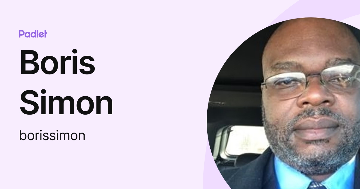 Boris Simon (borissimon) profile | Padlet