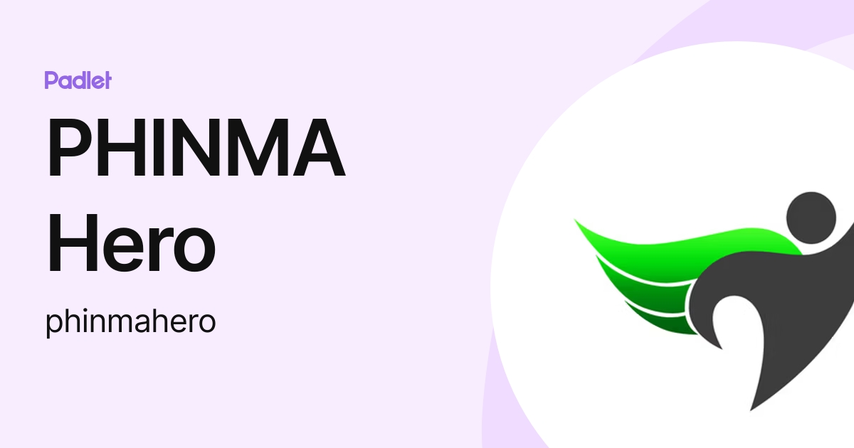 PHINMA Hero (phinmahero) profile | Padlet