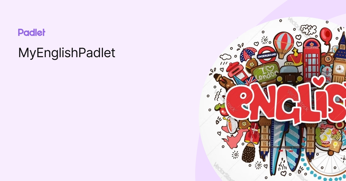 MyEnglishPadlet profile | Padlet