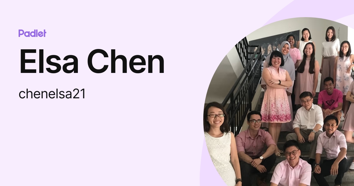 Elsa Chen (chenelsa21) profile | Padlet