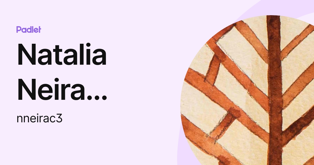 Natalia Neira Castañeda (nataliaa_nc) profile | Padlet