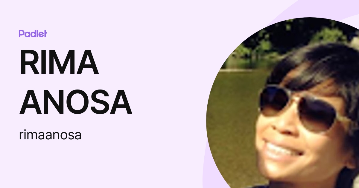 RIMA ANOSA (rimaanosa) profile | Padlet