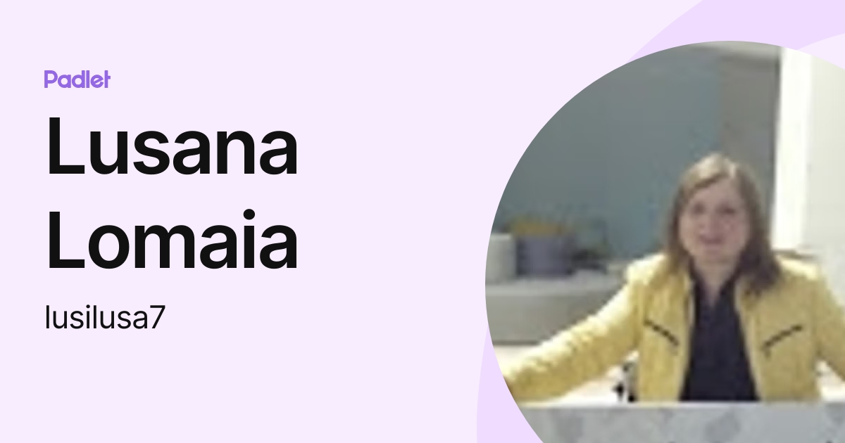 lusi lusi (lusilusa7) profile | Padlet