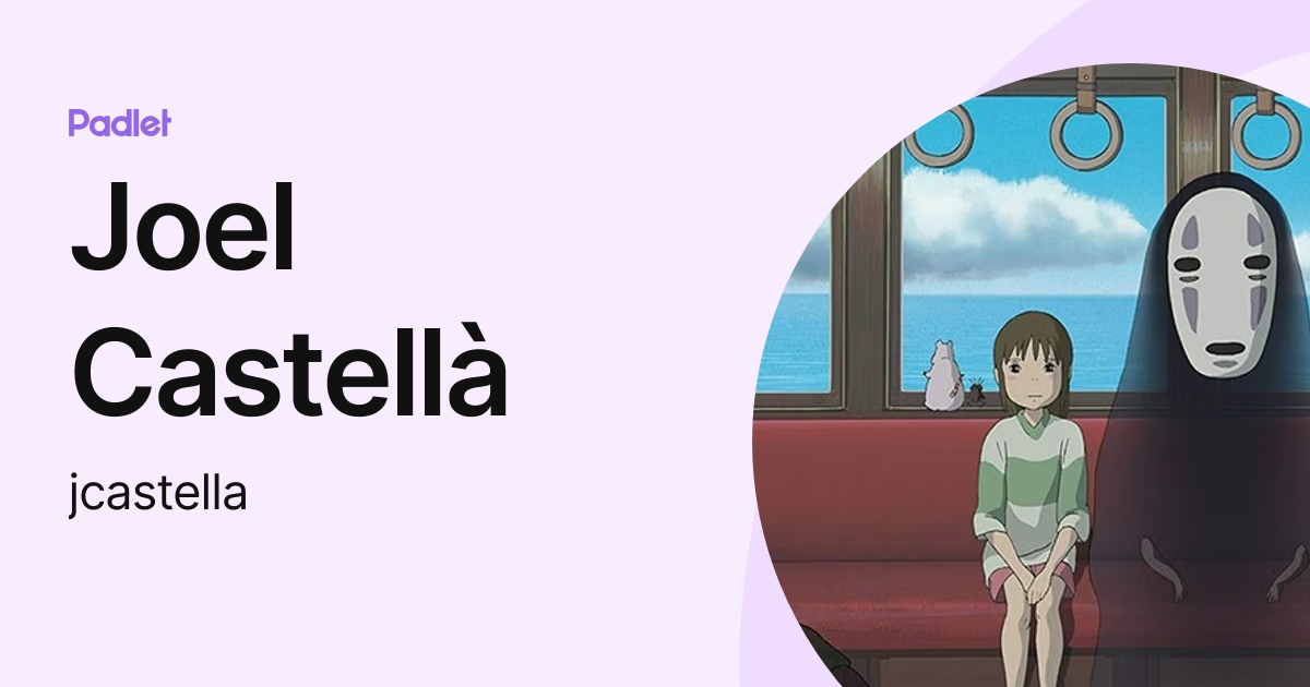 Joel Castellà (jcastella) profile | Padlet