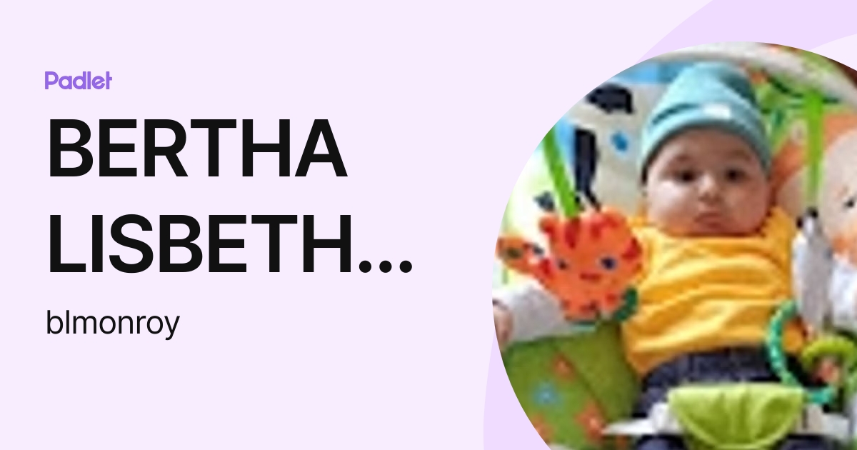 BERTHA LISBETH MONROY SUAREZ (blmonroy) profile | Padlet