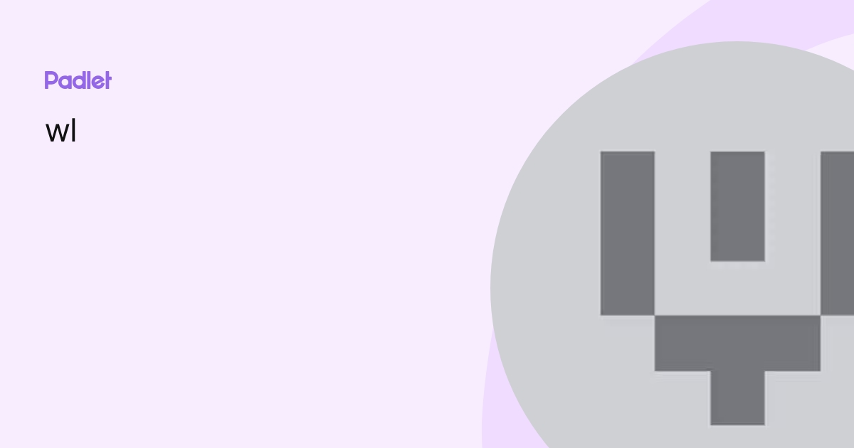 wl profile | Padlet