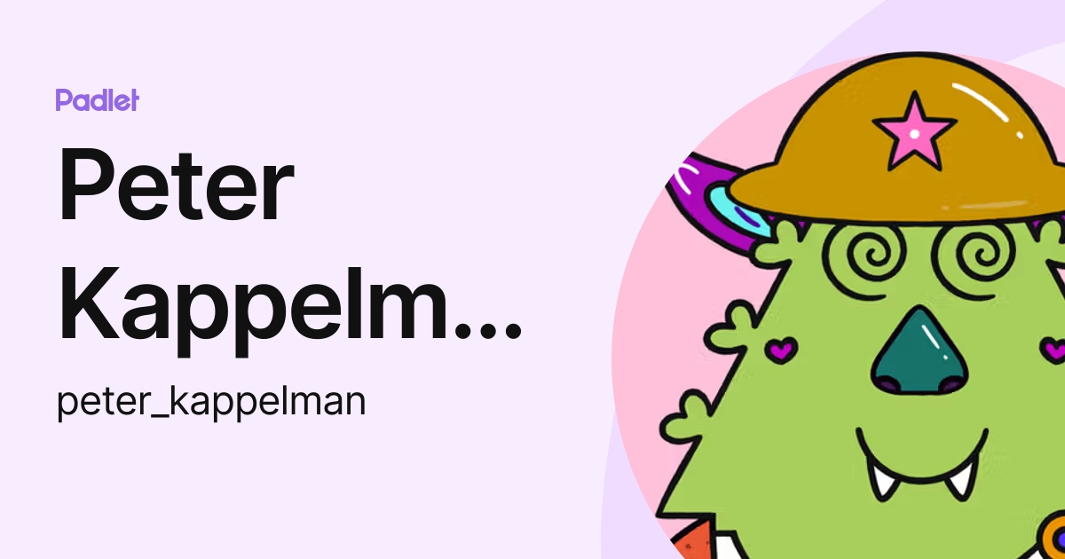 Peter Kappelman (peter_kappelman) profile | Padlet