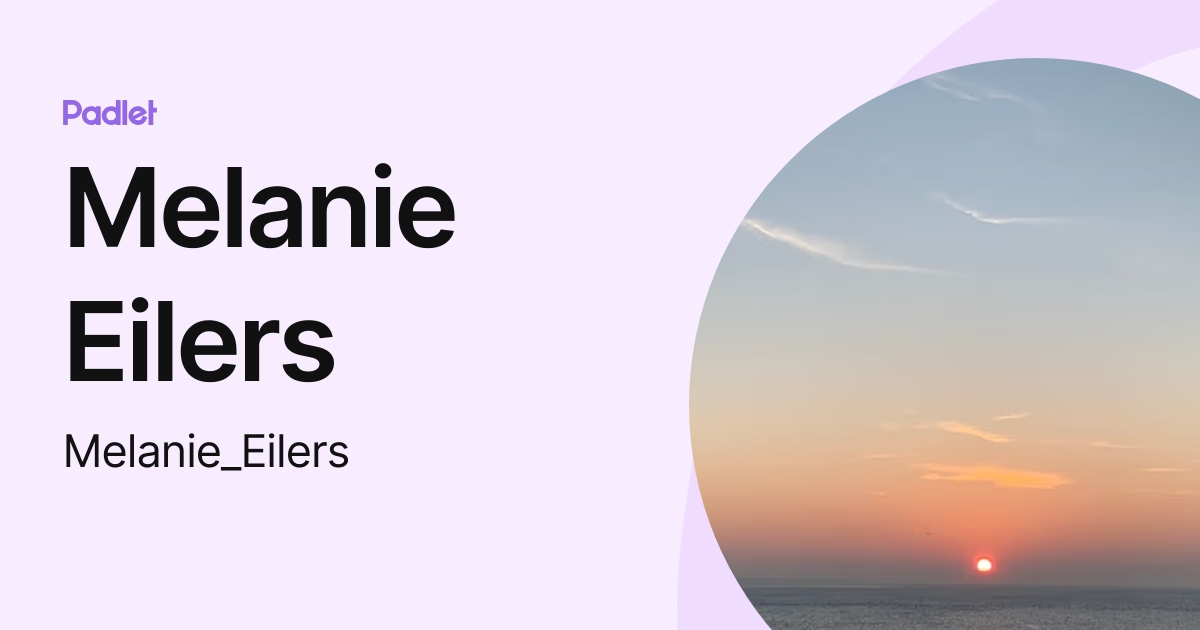 Melanie Eilers (Melanie_Eilers) profile | Padlet