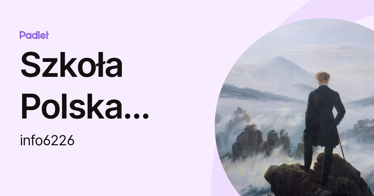 Edyta Mitka-Matejko (info6226) profile | Padlet