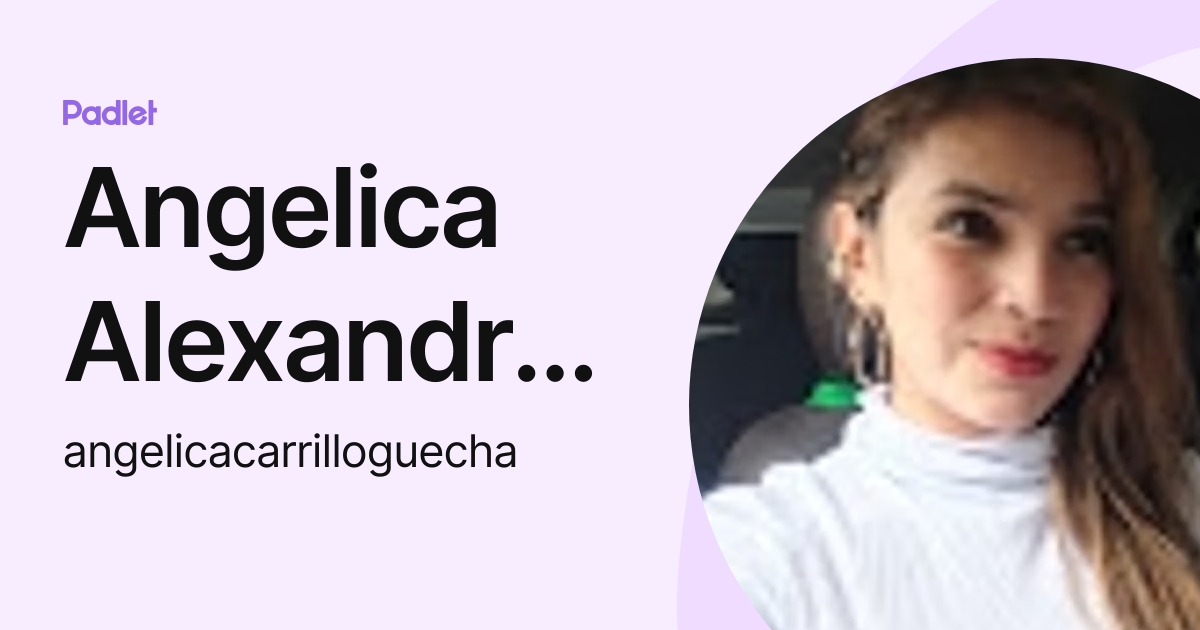 Angelica Alexandra Carrillo Guecha (angelicacarrilloguecha) profile ...