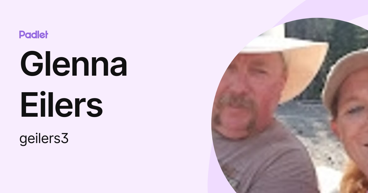 Glenna Eilers (geilers3) profile | Padlet