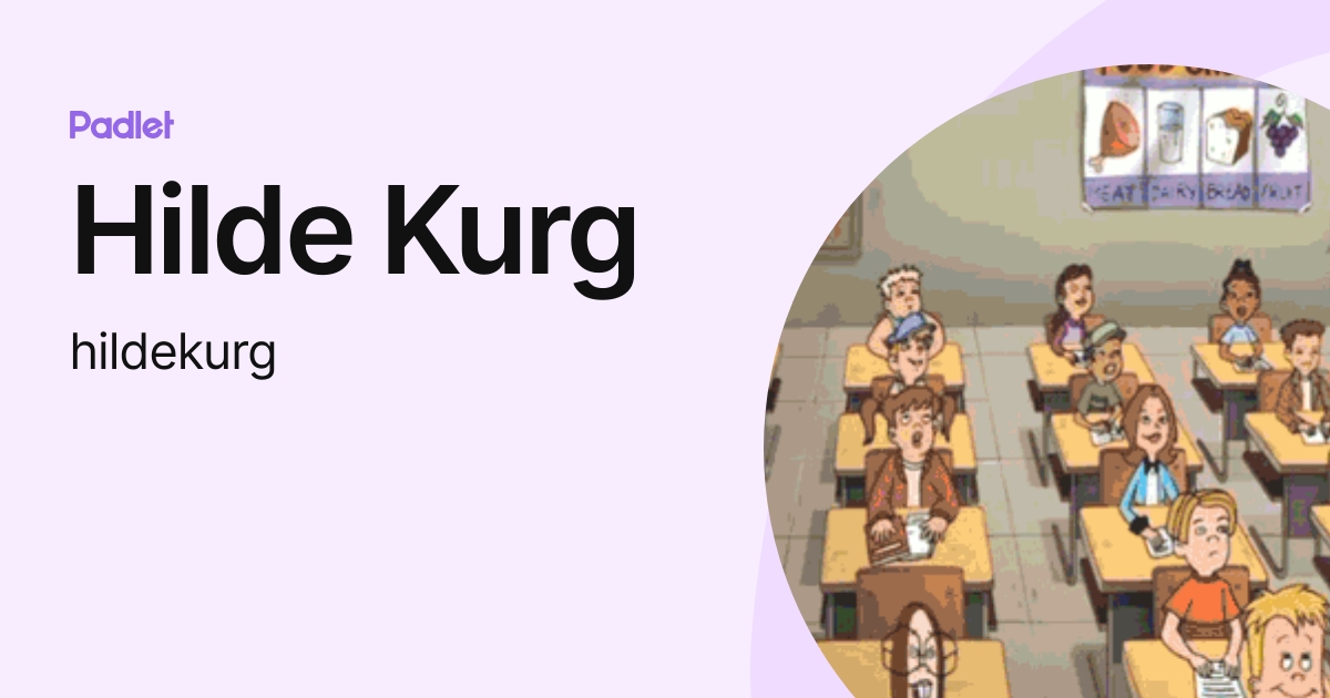 Hilde Kurg (hildekurg) profile | Padlet