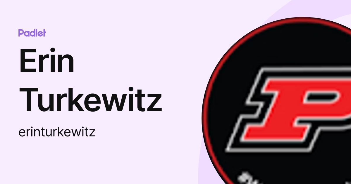 Erin Turkewitz (erinturkewitz) profile | Padlet