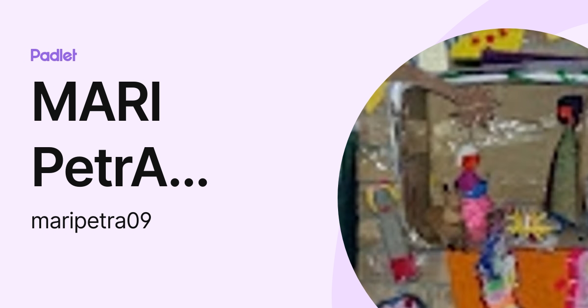 MARI PetrA Quevedo Gar. (maripetra09) profile | Padlet