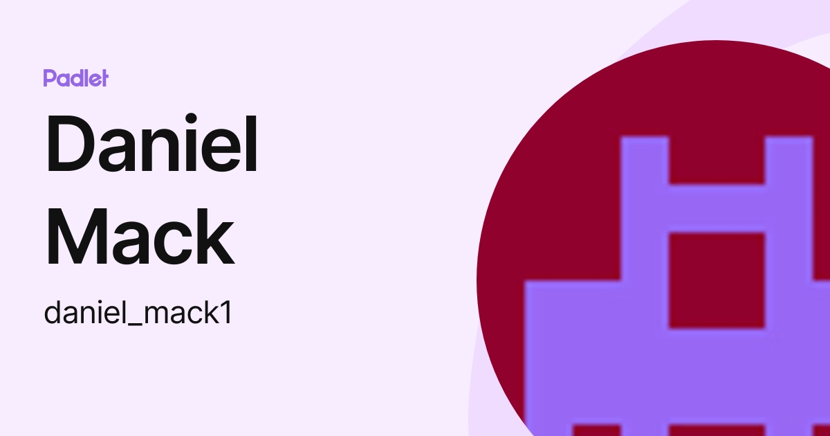 Daniel Mack (daniel_mack1) profile | Padlet