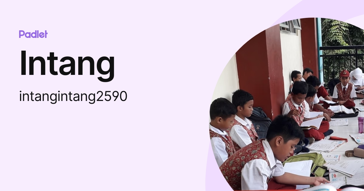 Intang (intangintang2590) profile | Padlet