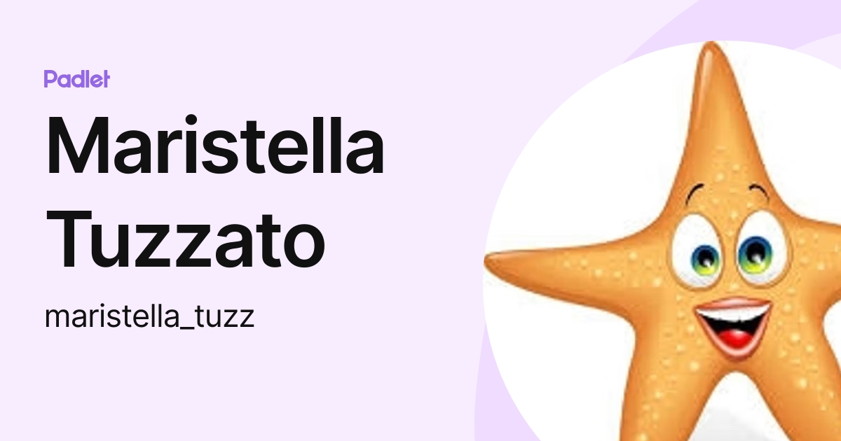 Maristella Tuzzato (maristella_tuzz) profile | Padlet