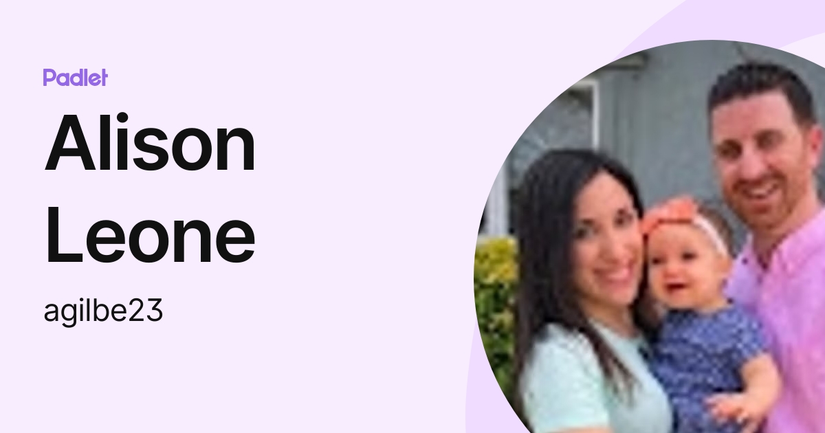 Alison Leone (agilbe23) profile | Padlet