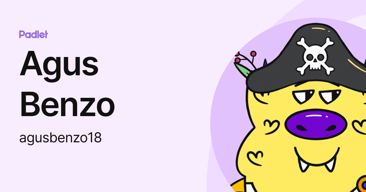 Agus Benzo (agusbenzo18) profile | Padlet
