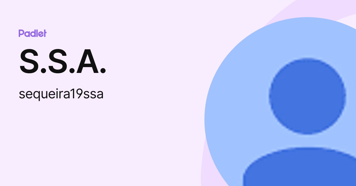 Sandra Sequeira Arguedas (sequeira19ssa) profile | Padlet