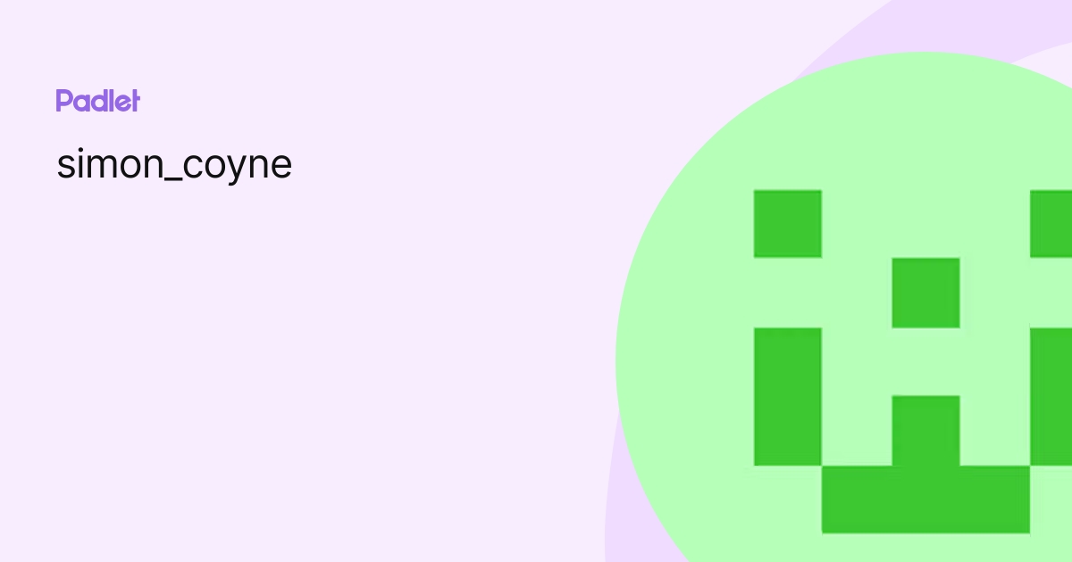 simon_coyne profile | Padlet