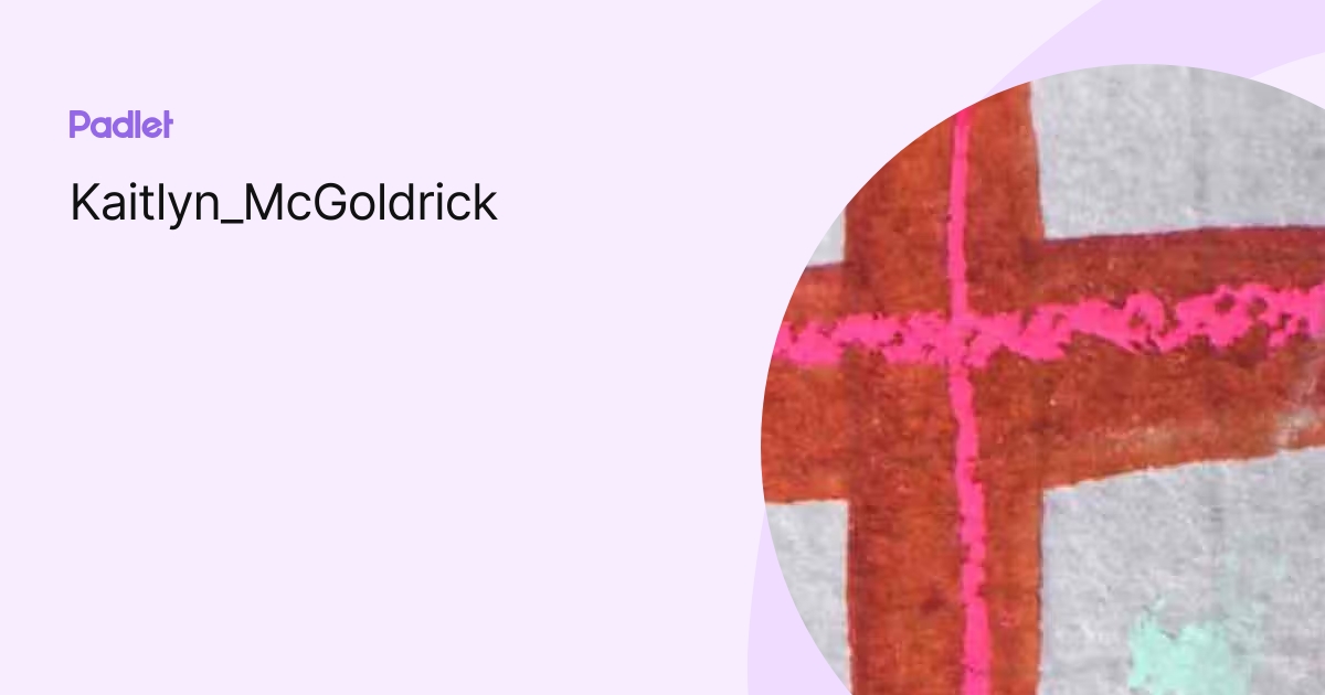 Kaitlyn_McGoldrick profile | Padlet