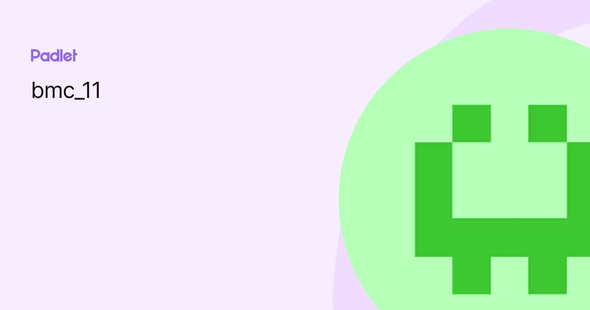 bmc_11 perfil | Padlet