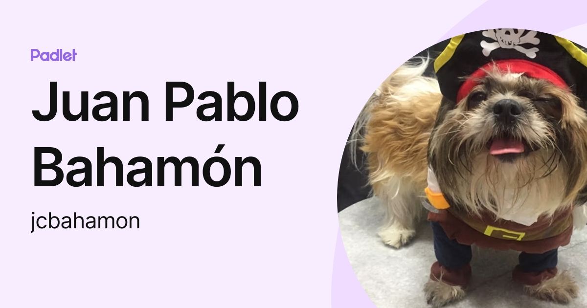 Juan Pablo Bahamón (jcbahamon) profile | Padlet