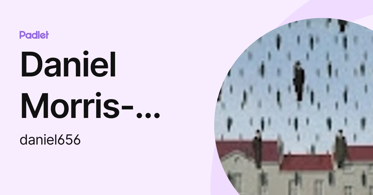 Daniel Morris-Adams (daniel656) profile | Padlet