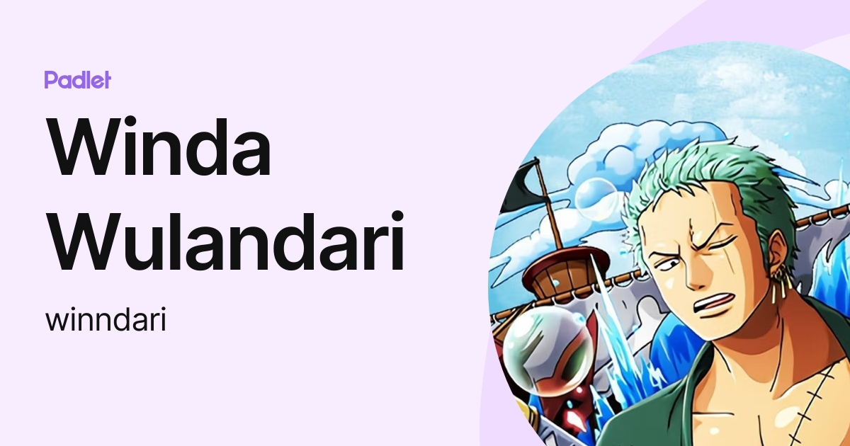 Winda Wulandari (winndari) profile | Padlet