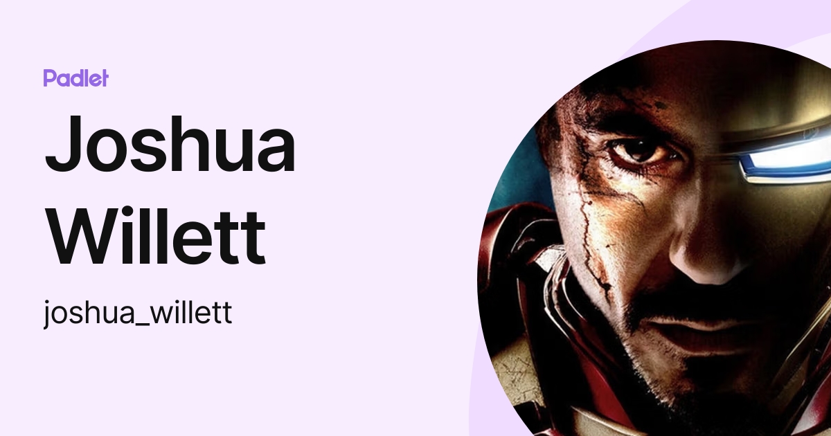 Joshua Willett (joshua_willett) profile | Padlet