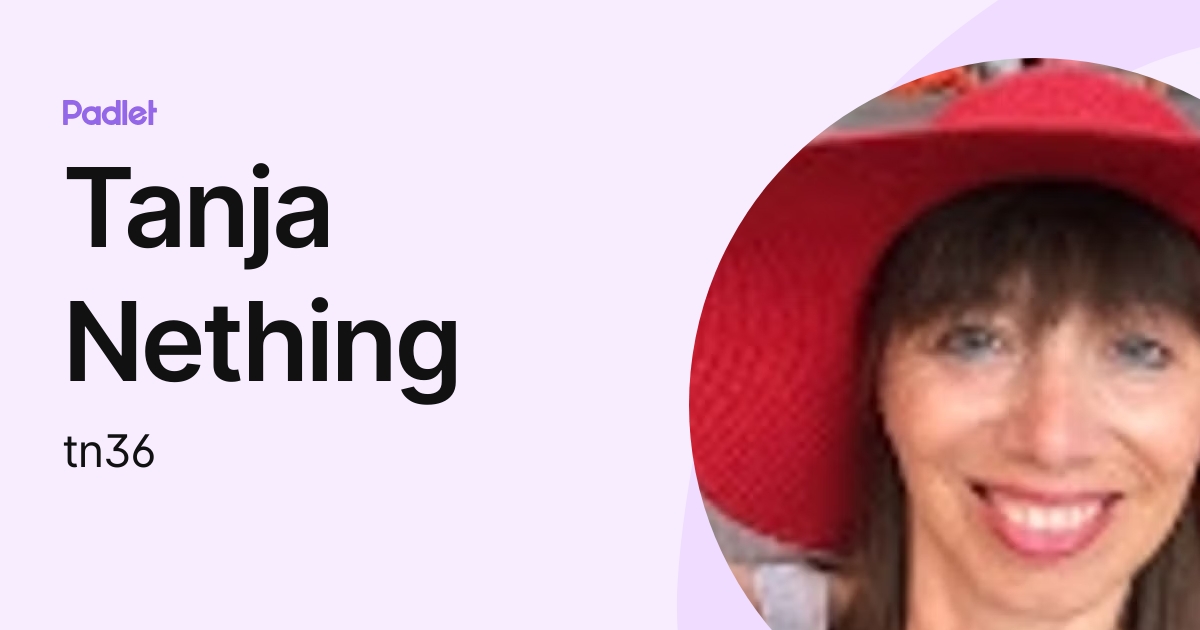 Tanja Nething (tn36) profile | Padlet