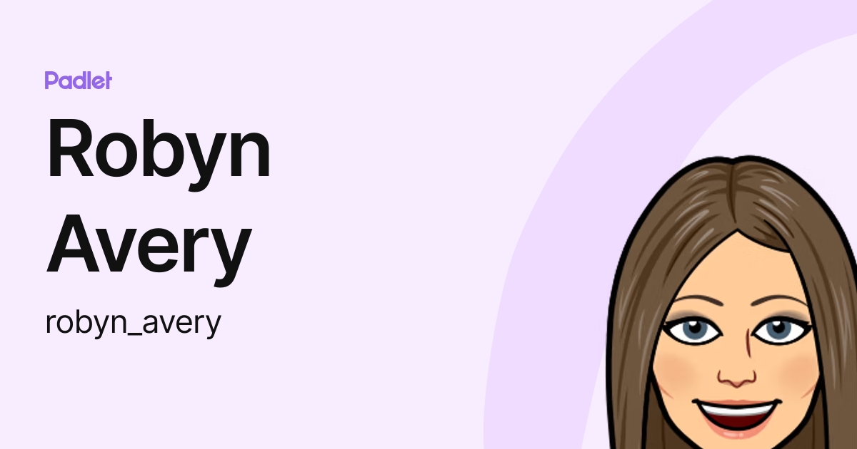 Robyn Avery (robyn_avery) profile | Padlet