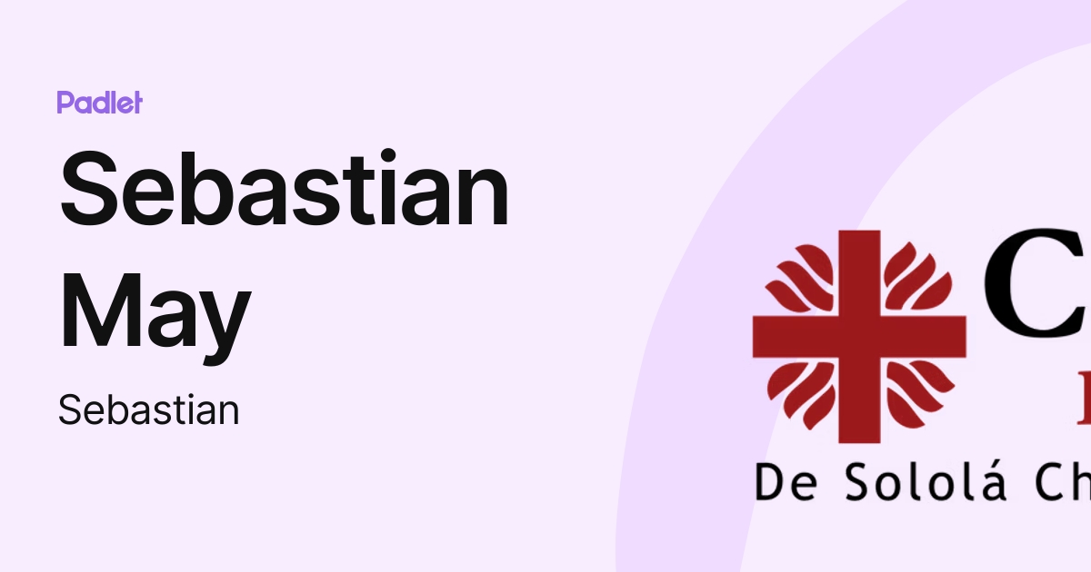 Sebastian May (Sebastian) profile | Padlet