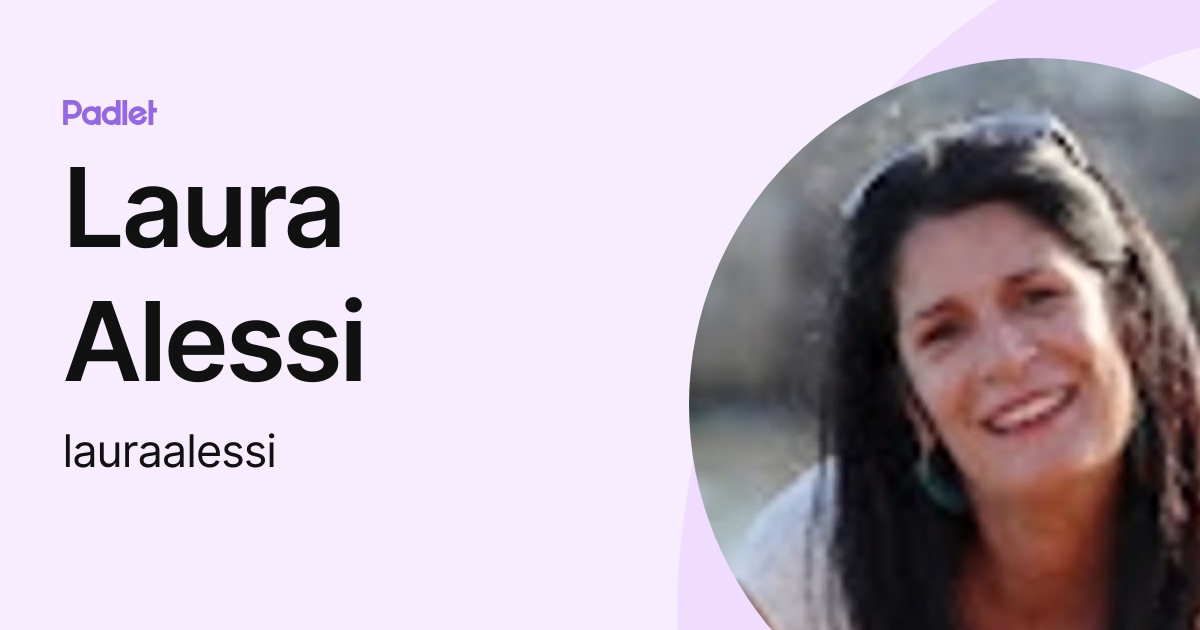 Laura Alessi (lauraalessi) profile | Padlet