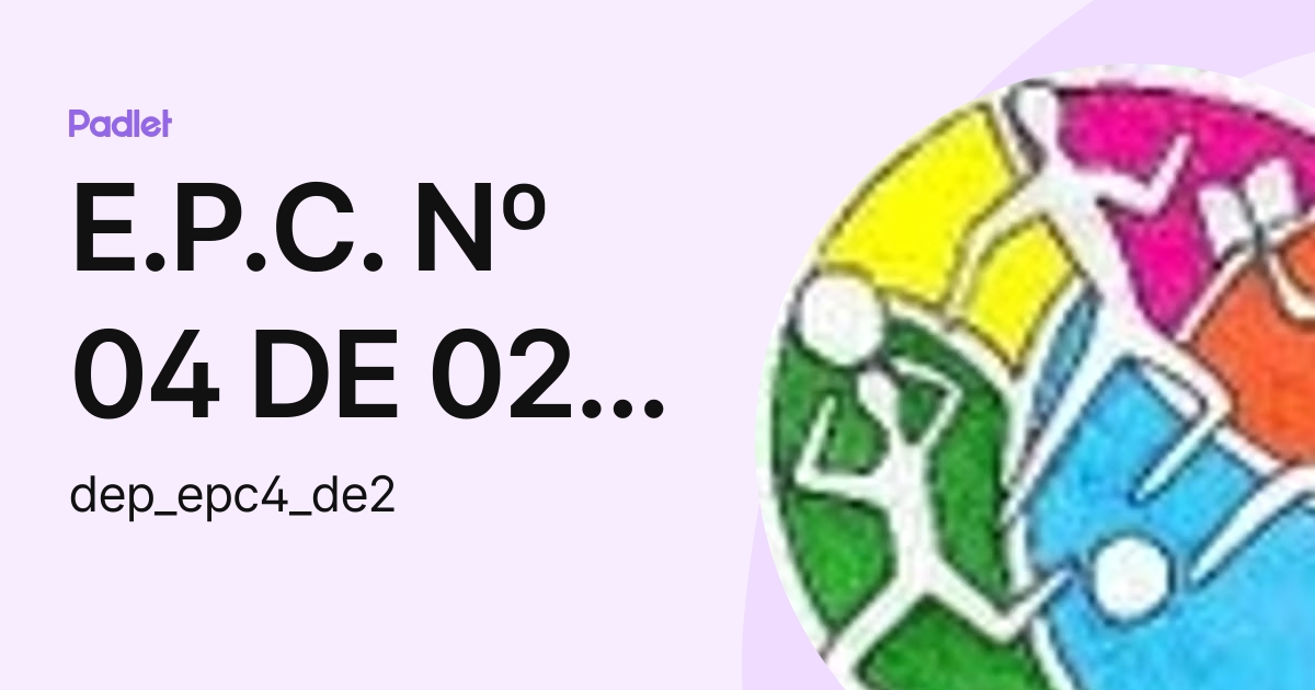 E.P.C. Nº 04 DE 02 Amadeo Jacques (dep_epc4_de2) profile | Padlet