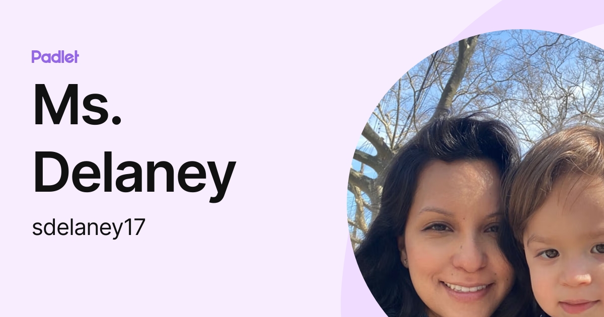Ms. Delaney (sdelaney17) profile | Padlet