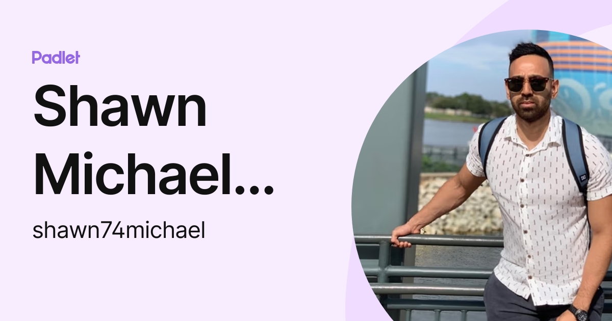 Shawn Michael Arias Cerdas (shawn74michael) profile | Padlet