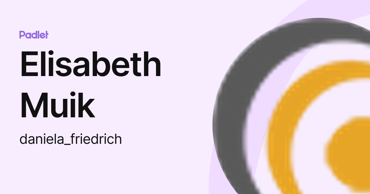 Daniela Friedrich (daniela_friedrich) profile | Padlet