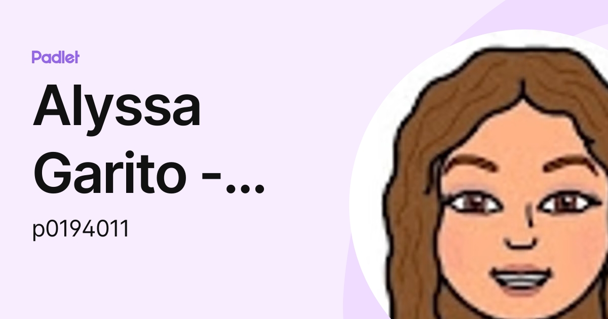 Alyssa Garito - Cawthra Park SS (2202) (p0194011) profile | Padlet