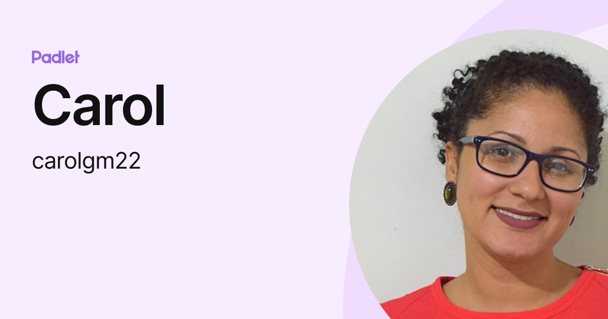 Carol (carolgm22) profile | Padlet