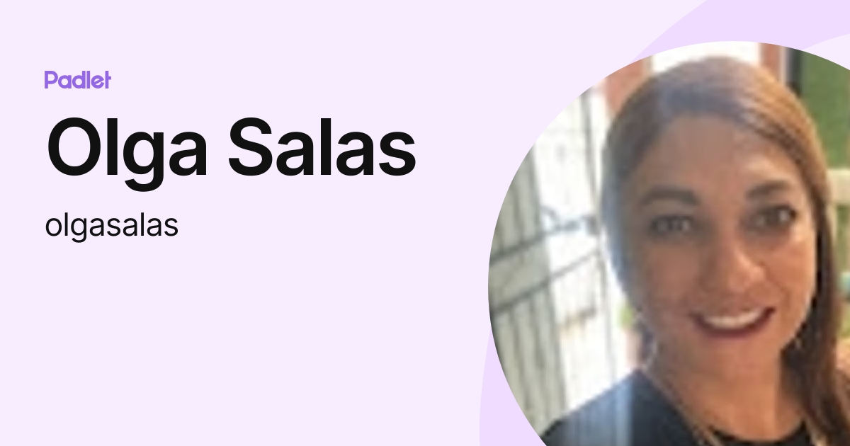 Olga Salas (olgasalas) profile | Padlet