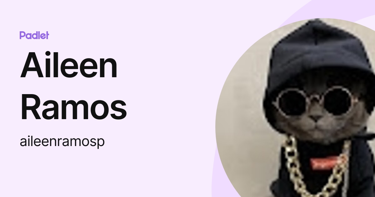 Aileen Ramos (aileenramosp) profile | Padlet